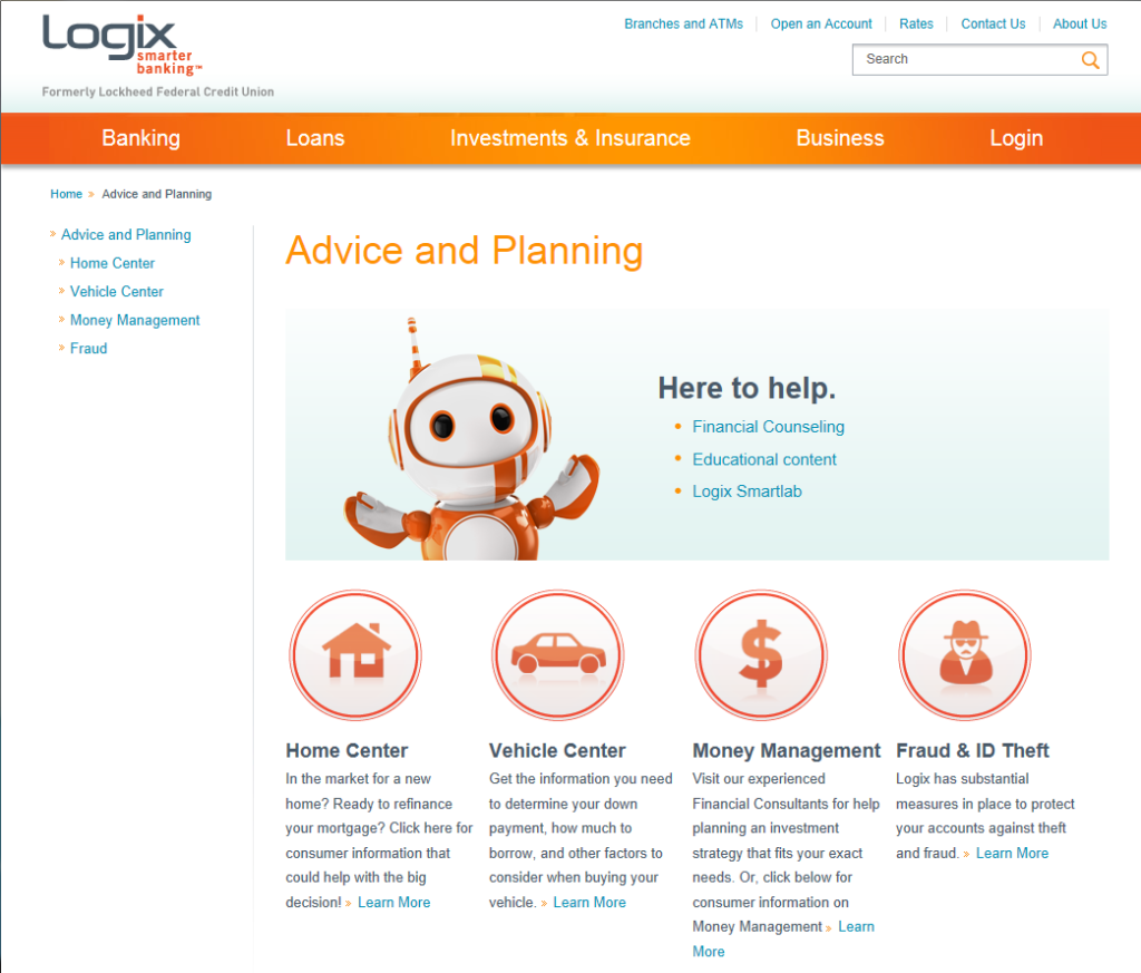 Logix Federal Credit Union Redesign Success | Extractable
